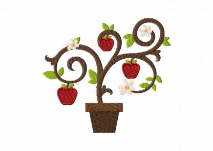 16 Design Fruit Trees Mega Pack Embroidery Designs ONLY $1.99 ...