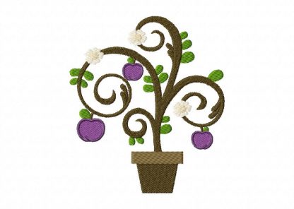16 Design Fruit Trees Mega Pack Embroidery Designs ONLY $1.99 ...