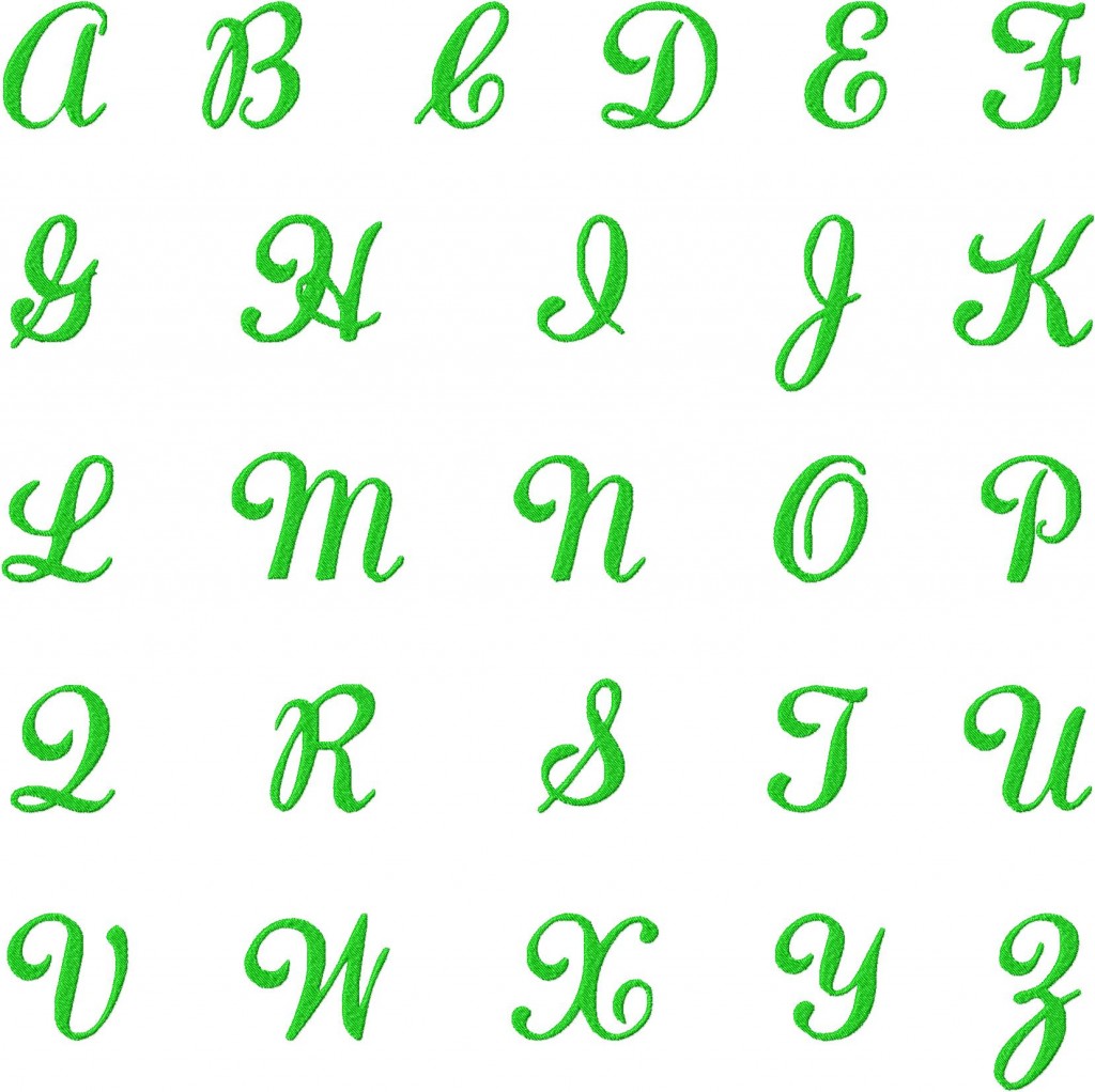 Embroidery Font Deal Part II – 50 Machine Embroidery Fonts – Embroidery ...