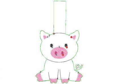 In The Hoop Animal Key Fobs Pack of 12 – Embroidery Super Deal