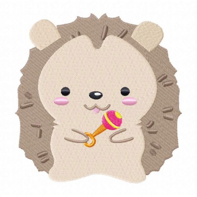 Happy Hedgehog Machine Embroidery Designs Pack – Embroidery Super Deal