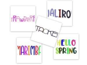 5 Fun NEW Embroidery Fonts Pack – Embroidery Super Deal