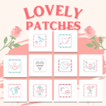 Lovely Valentine Patches Stitched Embroidery Designs 10 Designs ...